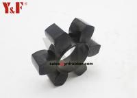 China Durable Black Flexible Rubber Coupling Cylindrical Adjustable Pressure Range for sale