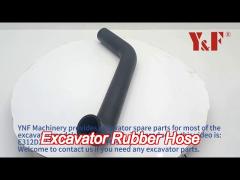 477-6795 Tubo di gomma industriale per escavatore E312D2 Parte di ricambio
