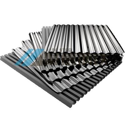China Hot Rolled Corrosion Resistant Corrugated Stainless Steel Sheet with Customizable Thickness for Construction for sale
