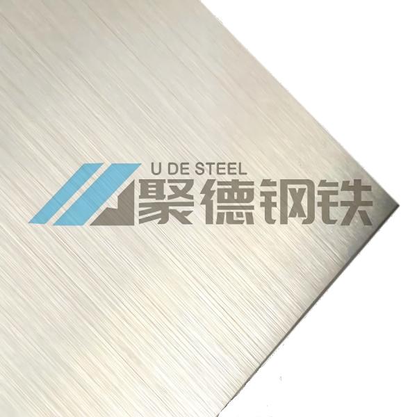 Quality Austenitic Brushed Stainless Steel Sheet with High Corrosion Resistance and Brushed Hairline Finish for Decorative Applications for sale