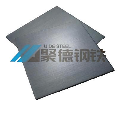 China Black Hairline Matte Stainless Steel Sheet with High Corrosion Resistance for Decorative Applications for sale
