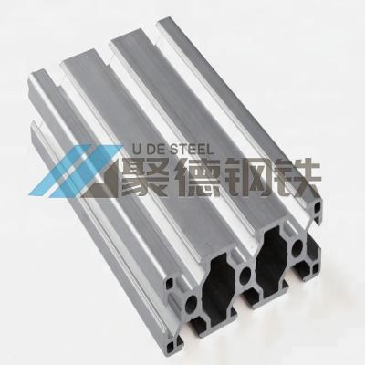 China 3090 Silver Anodized Aluminum Alloy Profile with High Corrosion Resistance and Precise T-Slot Structure for Industrial Frames for sale