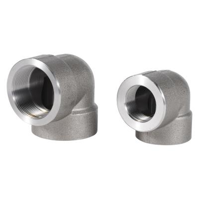 China Carbon Steel 304 Forged Socket Welding Tee Stainless Steel Pipe Fittings Corrosion Resistance Socket Welding Elbow for sale