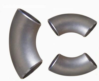 China Sch40 90 Degree Elbow Butt Weld Forged Water Pipe Fitting Stainless Steel Pipe Fittings 90 Degree Long Radius Elbow for sale
