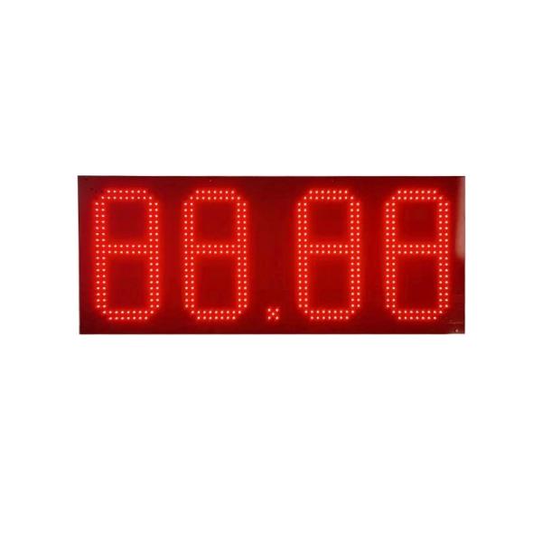 El precio del petróleo impermeable llevó el tablero del indicador digital llevó las exhibiciones del precio para la gasolinera