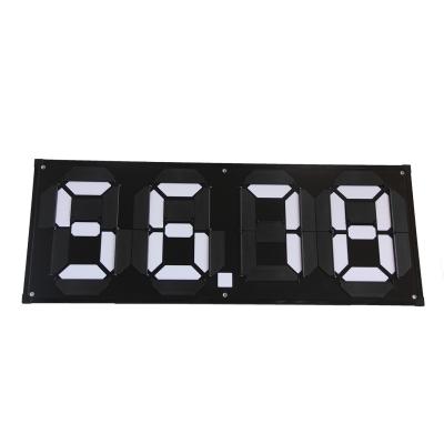 China Openlucht Waterdichte Brandstofprijs Flip Signs 7 Segment Magnetisch Flip Digital Price Boards Te koop