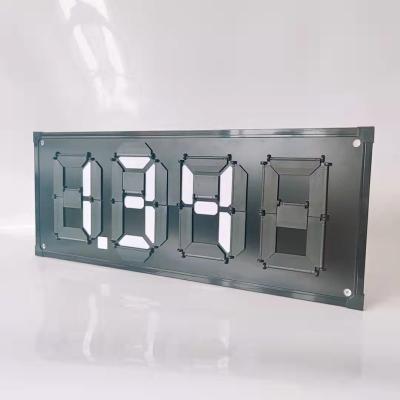 Cina 8,888 tabellone di prezzi di Digital di segmento di Flip Signs Magnetic Flip 7 di prezzi della stazione di servizio in vendita