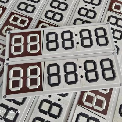 Cina Segno personalizzabile dell'esposizione di prezzi di tempo di 88,88 numeri per manualmente lanciare in vendita