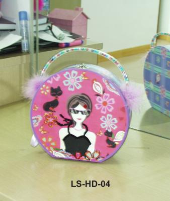 China Round shape cosmetic packaging gift box for sale