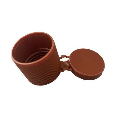 Cina Richiesta personalizzata 20mm Plastic Cap Flip Top Cap per imballaggi cosmetici personalizzati in vendita