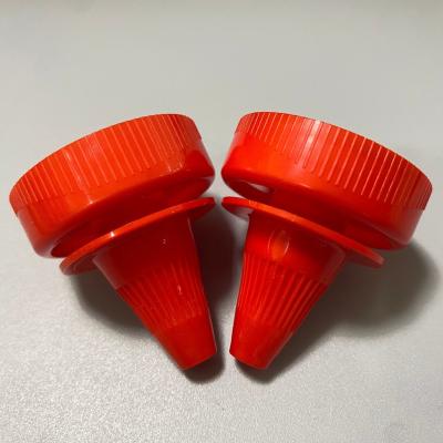 中国 28mm アレッシブ フリップスクリューキャップ プラスチックでカスタマイズされた要求 販売のため
