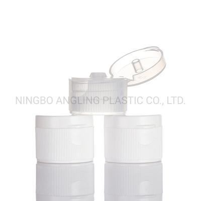 Cina 28mm tappo di plastica per Flip Top Cap bottiglia in colori bianchi a nastro richiesta personalizzata in vendita