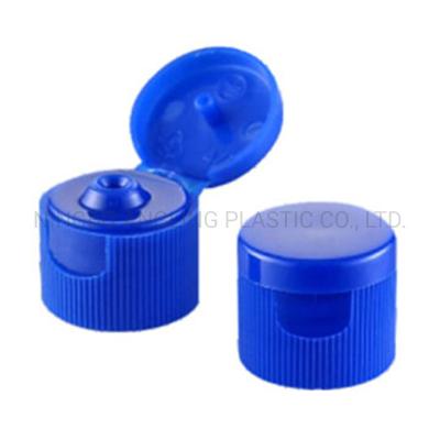 Cina 24 mm 28 mm Flip Top Cap Plastic Cap Ribbed Closure con richiesta personalizzata 28/410 in vendita