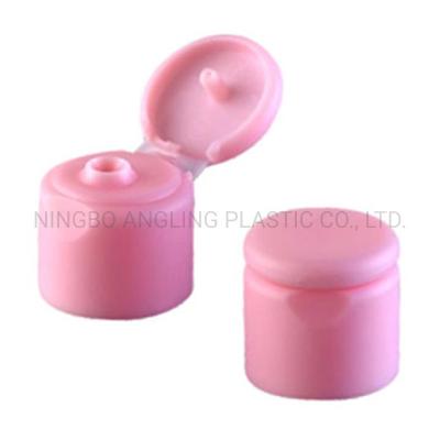 China 28/415 Capuz de plástico Flip Top Cap em amarelo 1 peça Min.Order Solicitação de amostras à venda