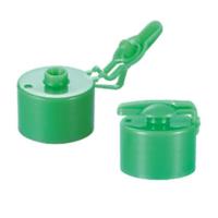 China Smooth Stopper 28mm Plastic Flip Top Cap for Bottle Closure for sale