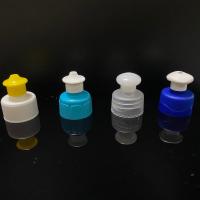 China 28mm Induction Line Plastic Push Pull Water Bottle Cap for Liquid Detergent for sale