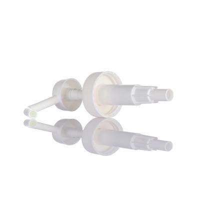 Cina Dispensatore di liquidi in plastica da 38 mm pompa ugello lungo per chiusura dello spruzziatore 24/410 in vendita