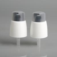 China Dispenser Pump with PP Half Over Cap Customization White Plastic Cream Pump for sale