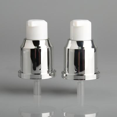 Cina 24 mm 20 mm pompa di alluminio crema pompa di trattamento con sopra il tappo richiesta personalizzata in vendita