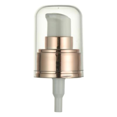 Cina 24 mm Pompia di trattamento UV di plastica Pompa di crema Pompa di lozione Pompa con sopra il tappo in vendita