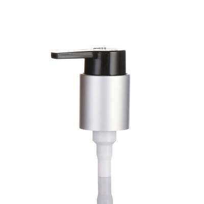 Cina Pompa di plastica di alluminio da 24 mm pompa di crema per il trattamento dei cosmetici in colore bianco in vendita