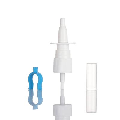 Cina Opzioni di chiusura liscia 18mm 20mm PP spruzzatore nasale spruzzatore di nebbia fine per scopi medici in vendita