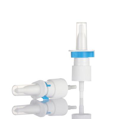 Cina Opzioni di chiusura liscia 18mm 20mm PP spruzzatore nasale spruzzatore di nebbia fine per scopi medici in vendita