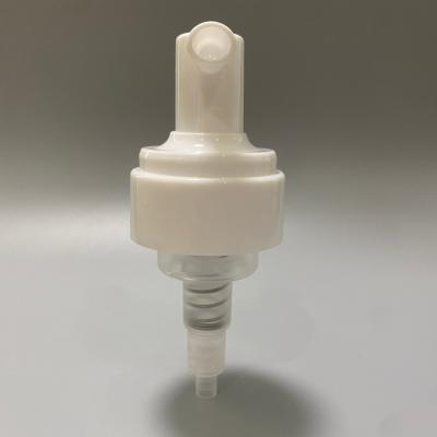 Cina Copertina trasparente Pompa di schiuma di plastica da 0,8cc Disinfettante per le mani per la pulizia Mousse PP in vendita