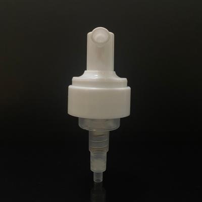 Cina Copertina trasparente Pompa di schiuma di plastica da 0,8cc Disinfettante per le mani per la pulizia Mousse PP in vendita