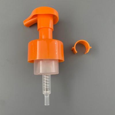 Cina Pompa di schiuma di plastica da 43 mm per lavaggio a mano Sapone e cura del corpo su richiesta in vendita
