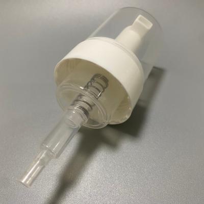 Cina 43/410 Personalizzazione 42mm Pompa a schiuma a chiusura sinistra destra per la spumazione del lavaggio del viso in plastica in vendita
