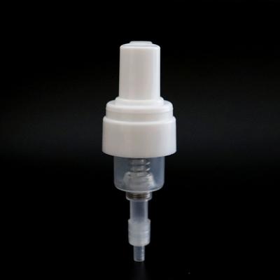 Cina Dispensatore di disinfettante per mani Spuma liquida pompa di schiuma da 28 mm con uscita di progettazione fuori molla 0,8cc in vendita