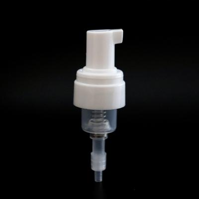 Cina Dispensatore di disinfettante per mani Spuma liquida pompa di schiuma da 28 mm con uscita di progettazione fuori molla 0,8cc in vendita