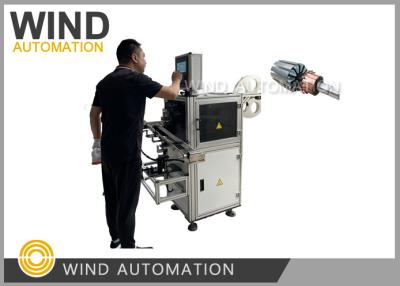China DC Motor Skew Armature Paper Inserting Machine Slot Cell Insulation 0.5 To 0.8 Second Per Slot for sale