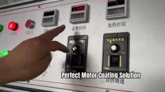 View Electrostatic Powder Coating Machine Model Motors Stator Rotor Armature Demo