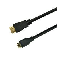 China 1080P 3D Mini HDMI To HDMI Cable Non Shielded 7.0mm Camera Hdmi Cable for sale