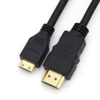 China 1080P 3D Mini HDMI To HDMI Cable Non Shielded 7.0mm Camera Hdmi Cable for sale