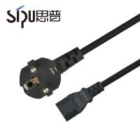 China CCC CE ROHS  Pc Power Extension Cable  Two Prong Power Cable 1mtr-2mtr for sale