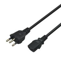 China Durable Standard Copper Electrical Power Cord 3Pin  Indian Power Cable for sale