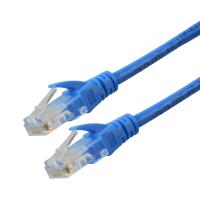 China Blue 6ft CAT5 Patch Cord Utp Cat5e Patch Cable For Computer 8 Conductors for sale