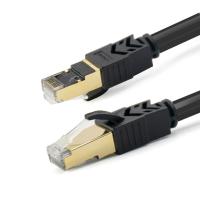 China OD 8.0mm Cat8 Patch Cable Utp Patch Cord Customizable Wear Resistance for sale