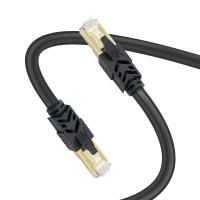 China OD 8.0mm Cat8 Patch Cable Utp Patch Cord Customizable Wear Resistance for sale