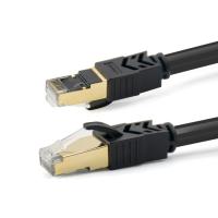 China OD 8.0mm Cat8 Patch Cable Utp Patch Cord Customizable Wear Resistance for sale