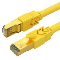 China Copper Conductor  Insulated CAT8 Patch Cord Network Patch Cable for sale