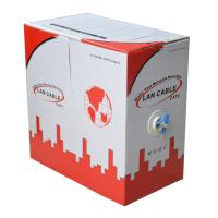China Unshielded Twisted Pair CAT5 Lan Cable  305m Bulk Utp Cat 5e Cable for sale