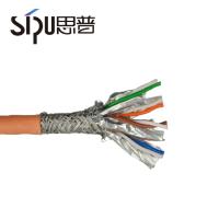 China 7.0MM CAT7 Lan Cable 0.57 Bare Copper Conductor  Cat 7 Network Cable for sale
