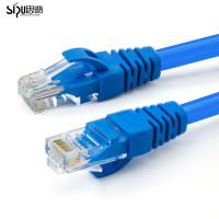 China Cat6 LAN Cable PVC CM 26AWG UTP FTP SFTP Cat 6 Ethernet Network Patch Cable for sale