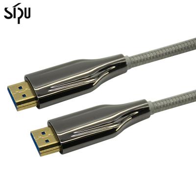 Cina Cavo HDMI 10M nero 4K 60Hz 18Gbps AOC HDMI Ultra-HD Cavo ottico a fibra ottica in vendita