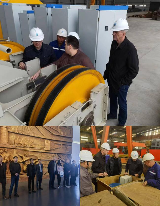 Double Beam EOT Crane in industrial setting