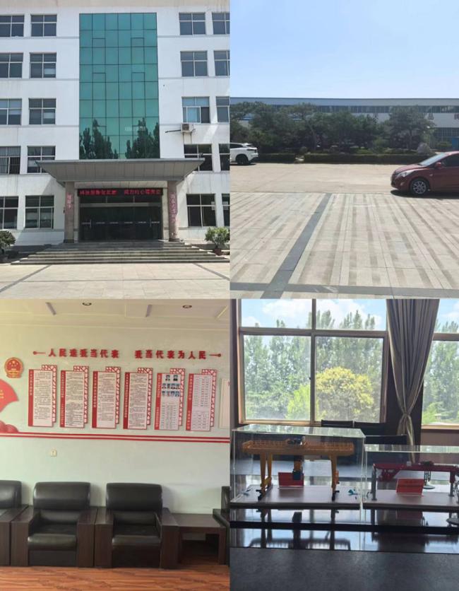 Lucheng Rail Mounted Gantry Crane in industrial setting